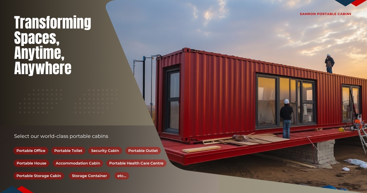 Samron Portable Cabins: India’s No. 1 Prefabricated Preference